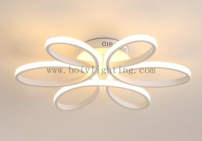 China Wholeale Modorn Acrylic Remote Control Chandelier BV2194 White 580*580*100MM for sale