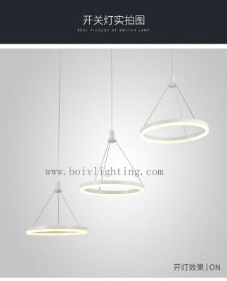 China Custmozed Adjust  High-end And Clsddy LED Round  Ring Light For Home  For Hotel Restaurant project for sale