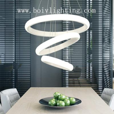 China LED Hanging  Lamp Good Sale In China Gold Color 90W Aluminum  Ø330MM for sale