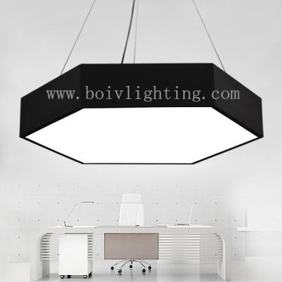 China Black Box Shapeand  White Color Iron Art  Make LED Lamp  Chandelier for sale