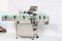 China Automatic Round Bottle Labeling Machine 60-120bpm for Pharmaceutical Chemical Vial Sticker for sale