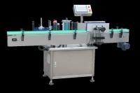 China Vertical Round Bottle Labeling Machine 980W 60-120bpm Automatic Vial Labeler for sale