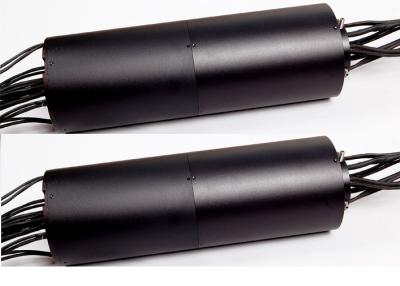 China 2A Per Wire Slip Ring of 24 Circuits with 100rpm for sale