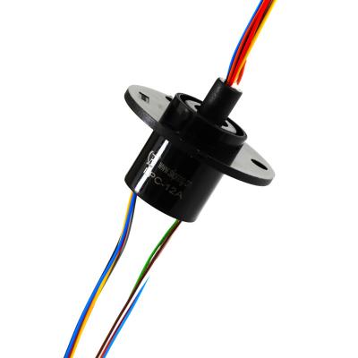 Cina Anelli di slittamento capsula 240 VAC 12 circuiti 2A 300 Rpm Velocità di rotazione in vendita