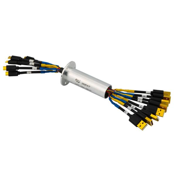 8 Circuiti USB Slip Ring Disegno di anello di scivolo libero