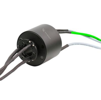 China 15 Circuit Through Bore Ethernet Slip Ring for Power and Signal for sale