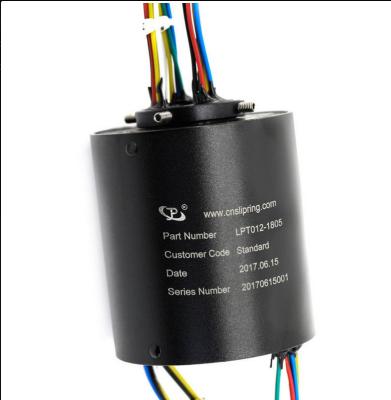 China 18 Circuit Through Hole Slip Ring 5A 12mm ID for sale