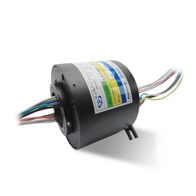 China 50mm Through Hole Slip Ring 12 Wires 380VAC/DC 2A per Circuit for sale