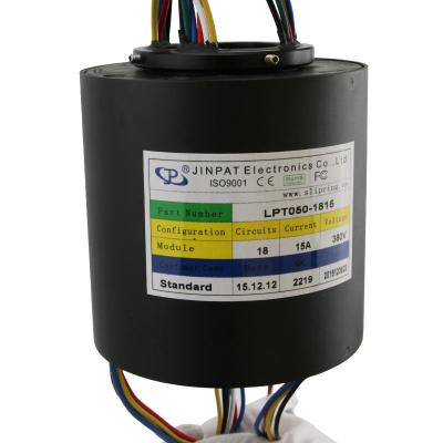 China 18 Circuit 15A Customized Slip Ring , Crane Slip Ring Diameter 50mm for sale