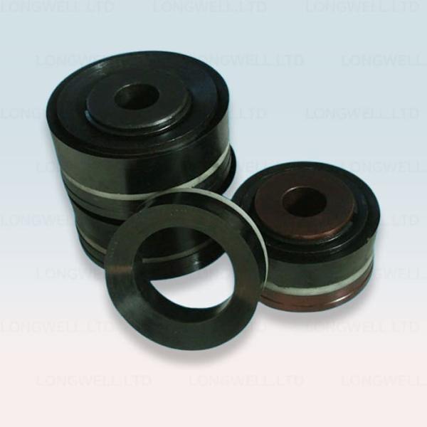Quality Triplex Mud Pump Piston Forging Replaceable Rubber Pistons With NBR Rubber for sale