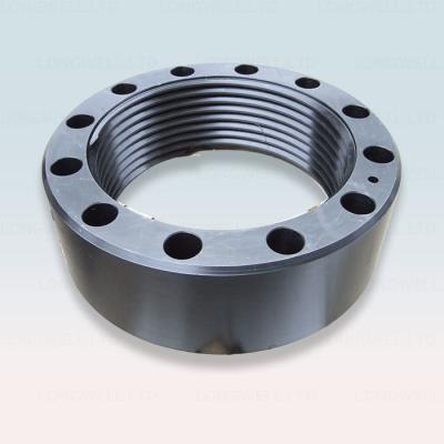 China Haihua F1600 Mud Pump Cylinder Head Flange HH11309.05.002.140 Mud Pump Parts for sale