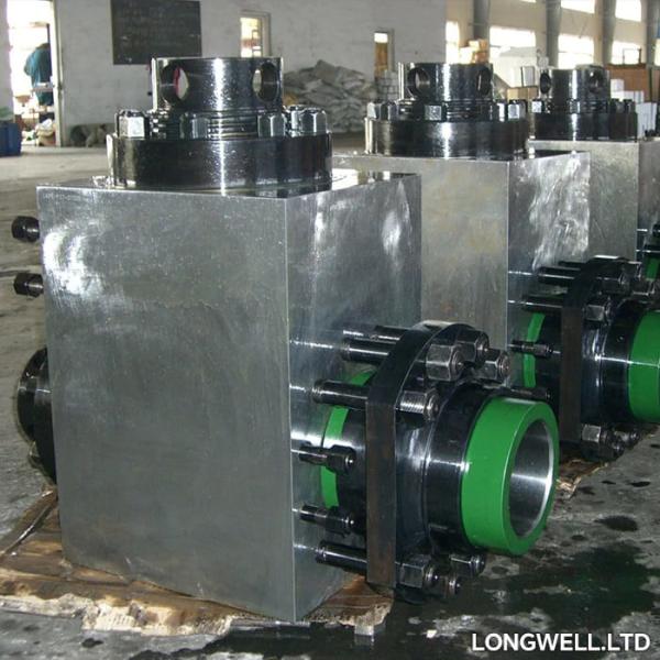 Quality 1600GPM Heat Treat Mud Pump Fluid End Modules 1290335 1290336 NOV 10-P-130 for sale