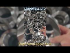 高硬度HRC60 7V1泥ポンプバルブシート 掘削リグのための鍛造鋼