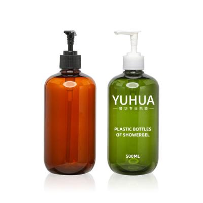 Cina Stampaggio a caldo della bottiglia della pompa della schiuma dell'animale domestico di bianco verde 183mm 500ml in vendita