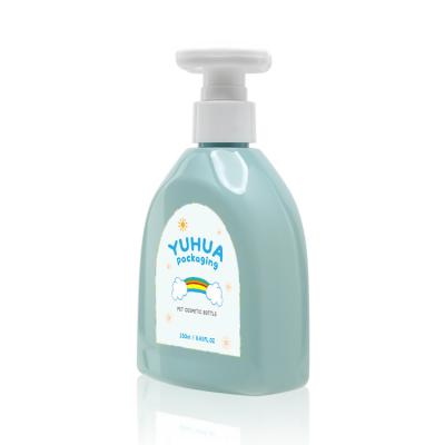Cina Etichetta sveglia di plastica del bambino della pompa del fiore della bottiglia 250ml della lozione della crema del lavaggio del corpo in vendita