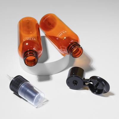 Cina bottiglia d'imballaggio di plastica 60ml con il coperchio a vite 20/410 della pompa dello spruzzo in vendita