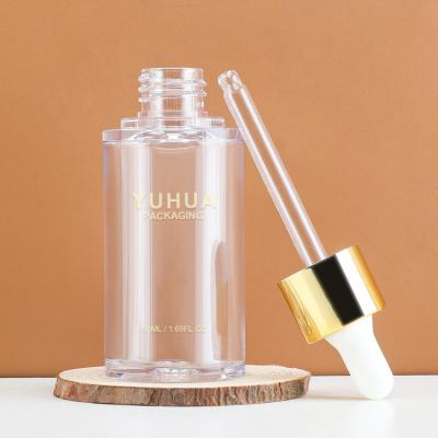 China PETG 50ml Essential Oil Dropper Bottle With Press Dropper for sale
