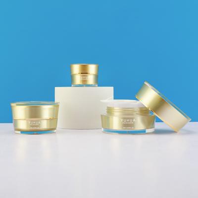 Cina Multi barattoli cosmetici acrilici colorati per la crema facciale 5G-30G di cura di pelle in vendita