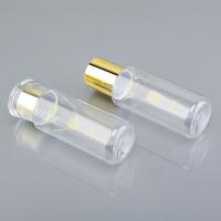 China 75ML Empty Plastic Bottle For Serum Toner Screw Cap Round Shape for sale