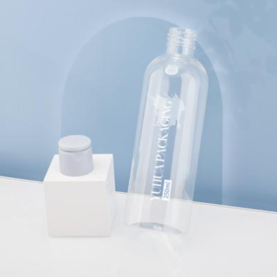 Cina Condizionatore di plastica su misura di logo 250ml Flip Cap Bottles For Shampoo in vendita