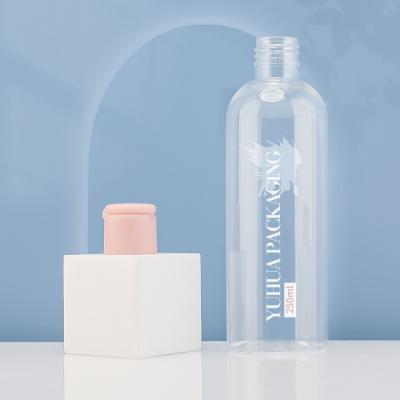 Cina Condizionatore di plastica su misura di logo 250ml Flip Cap Bottles For Shampoo in vendita