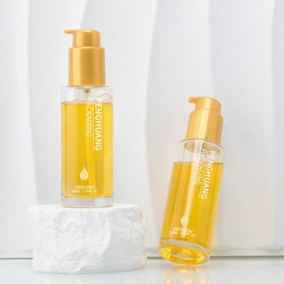 Κίνα 80ml Υγρό Θεμέλιο Γυάλινο Μπουκάλι Αντλία Καλλυντικής Συσκευασίας Hot Stamping προς πώληση