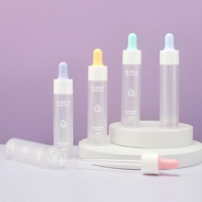 Κίνα 1oz άσπρο Dropper ουσιαστικού πετρελαίου ορών Macaron χρώματος μπουκαλιών ορών κυλίνδρων καλλυντικό συσκευάζοντας μπουκάλι προς πώληση