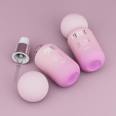 China Round Glass Cream Lotion Bottles 30ml Customized Logo for sale