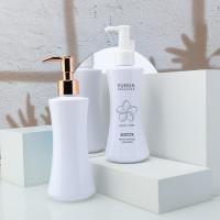 China Round Plastic Toner Shampoo Bottle 200ml Empty Lotion Pump Bottle for sale