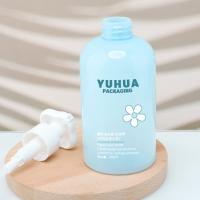 China 300ml Plastic Lotion Bottle With Pump For Shampoo Serum for sale