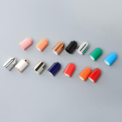 China Wholesale Custom Color 18/410 20/410 Push Button Dropper Cap for serum oil for sale