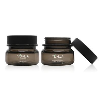 Китай На заказ круглый на заказ логотип пластиковый кремовый банка с матовой отделкой и винтовой крышкой продается