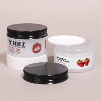 China Customizable Logo Round Plastic Packaging Jars With Screw Caps Empty Body Butter Container for sale