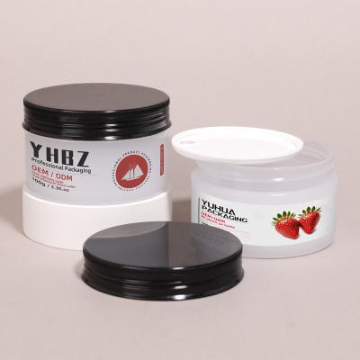 Китай Настраиваемый логотип Круглые пластиковые упаковочные банки с винтовыми крышками Пустой корпус контейнер для масла продается