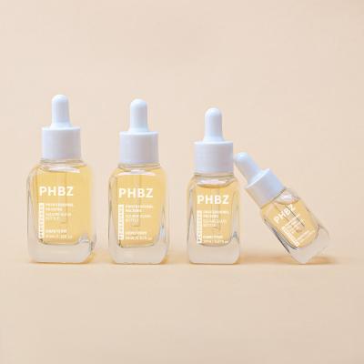 Cina Imballaggio per la cura della pelle personalizzato Bottiglia di siero di olio con tappo del gocciolante Bottiglia di gocciolante chiara in vendita