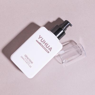 China Botelha de Loção de Plástico Fiável de 150 ml Botelha de Plástico Quadrado Vazio à venda