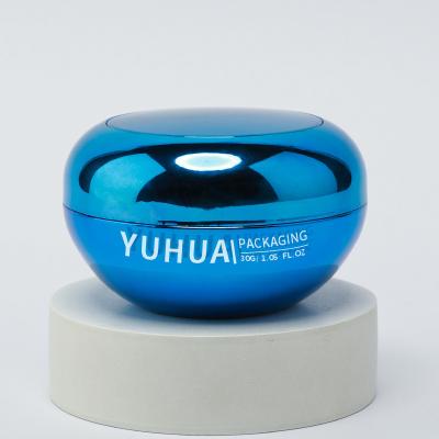 Китай Пластиковая банка для крема 30 г 50 г, индивидуальный цвет, для масла для тела, крема для глаз или крема для лица продается