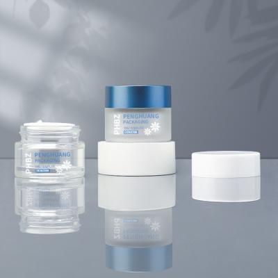 China Glass Cream Jar for Face Cream Stylish and Functional for sale