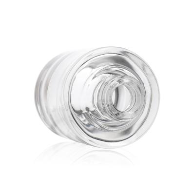 China 30ml Clear Glass Dropper Bottles Round Dropper Serum Bottle For Essential Oil for sale