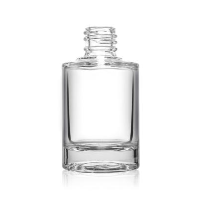 China 30ml Clear Glass Dropper Bottles Round Dropper Serum Bottle For Essential Oil for sale