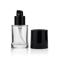 China A fundação 30ml líquida cosmética engarrafa o espaço livre feito sob encomenda da forma redonda com bomba à venda