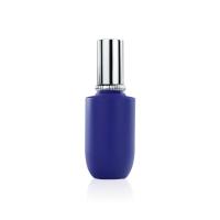 중국 은 펌프와 덮개를 가진 파란 100ml ODM 유리제 혈청 펌프 병 판매용