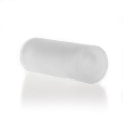 China Liquid Foundation Bottle Frosted With Black Pump for sale