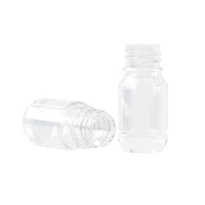 China 5ml Clear Aluminum Dropper Bottle Round Shaped for sale