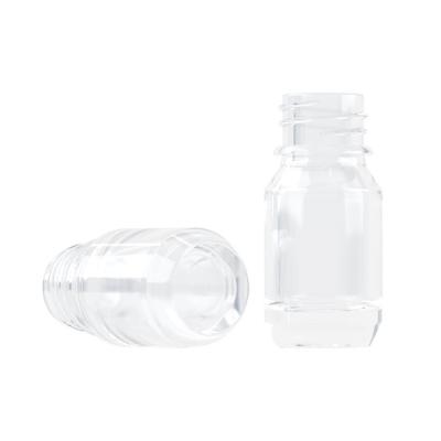 China 5ml Clear Aluminum Dropper Bottle Round Shaped for sale