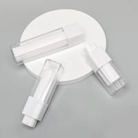 China Transparent Airless Plastic Packaging Bottles 15ml 30ml 50ml for sale