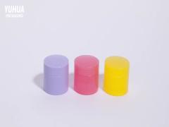 Custom Logo Plastic Packaging Jars 5g 10g 15g Lip Balm Jar With Lid