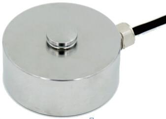 China 5,10,20,30,50,100,150,200 300,500,1000kN Button Load Cell Big Capacity Load Button Automation Load Cells for sale