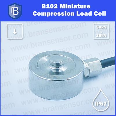 China 50N 10KN Miniature force sensor low price and high quality accuracy precise compression load button automation sensor for sale
