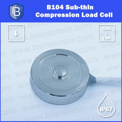 China 50N Best Micro load cell sub-thin miniature force sensor for sale